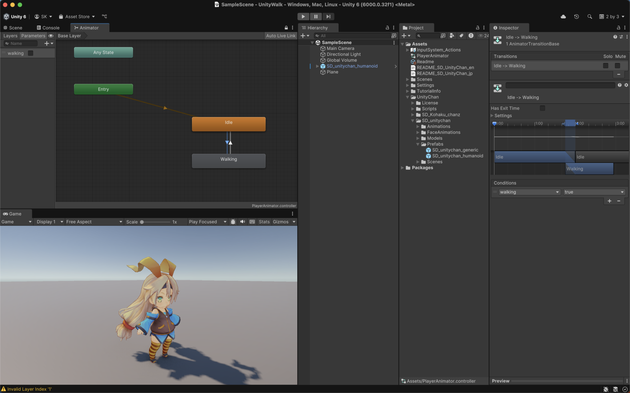 【第二弾】Unityでキャラクターを歩かせよう！【2025年版実装方法解説】 | TechChance! 公式ブログTechChance! 公式ブログ